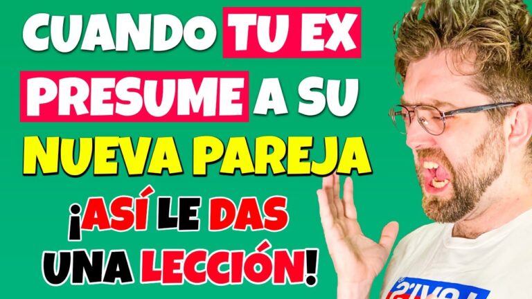 Mi ex presume su nueva relación