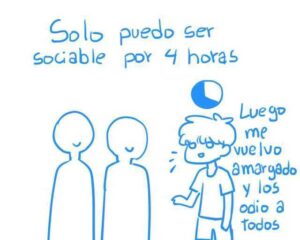 ¿Por qué no puedo ser sociable?