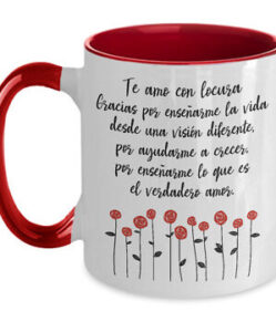 Novio: frases de amor para tazas