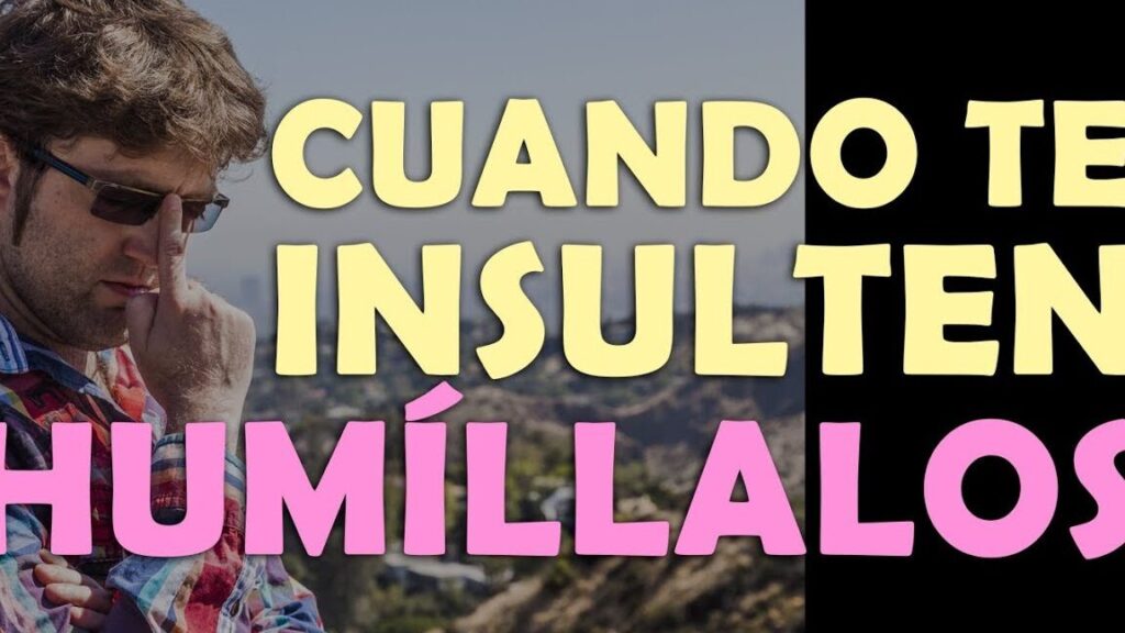 Cómo actuar cuando un hombre te humilla