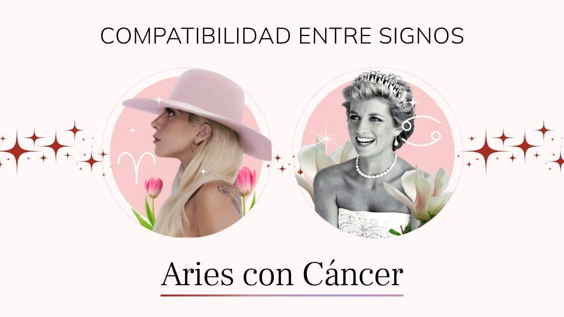 Compatibilidad de signos Aries y Cáncer