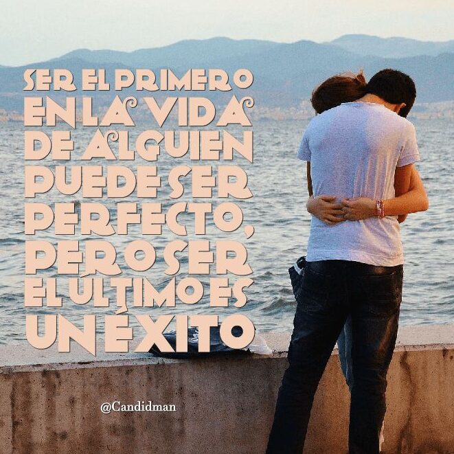 Es importante para un hombre ser el primero.