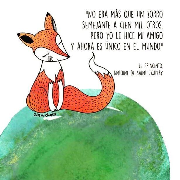 Frases de El Principito y el zorro