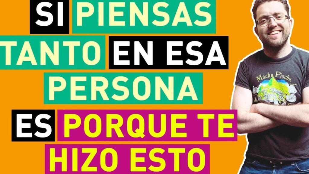 Por qué pienso mucho en alguien que apenas conozco