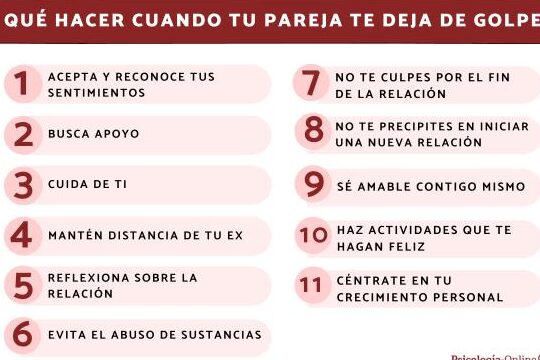 Qué hacer cuando tu novia te deja