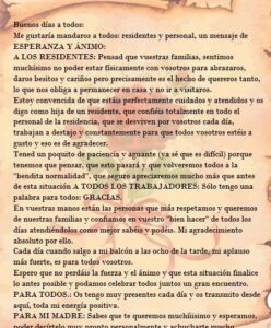 Carta para subir el ánimo a una persona