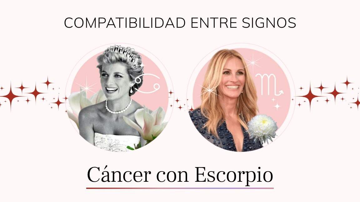 Compatibilidad de signos Escorpio y Cáncer