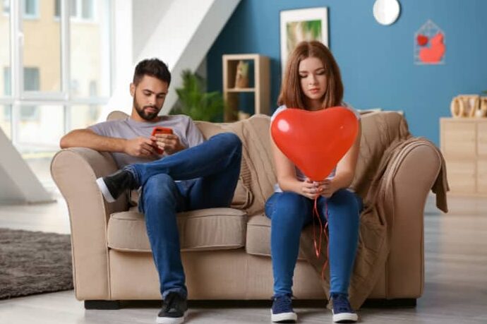 Me siento ignorada por mi pareja