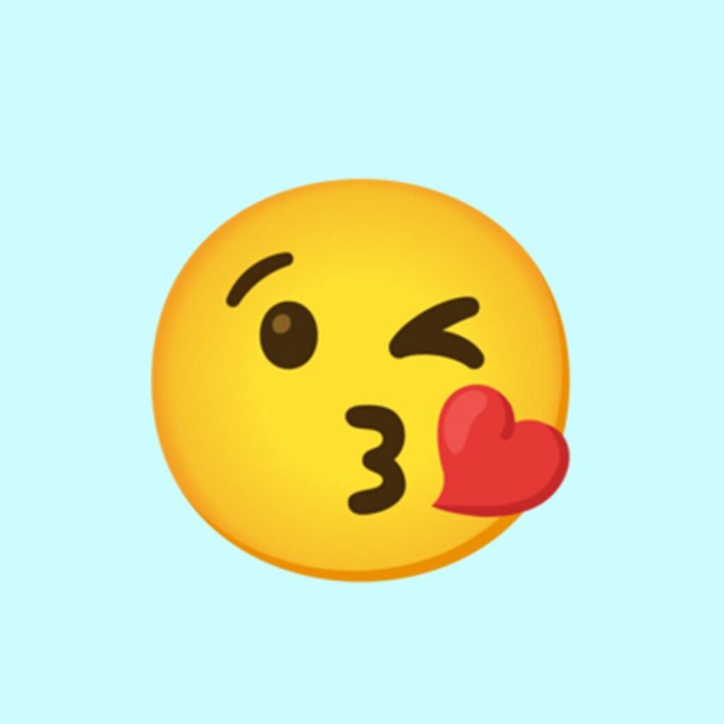¿Qué significa que un hombre te envíe un emoji de beso?