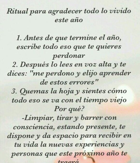 Textos de reflexión de fin de año