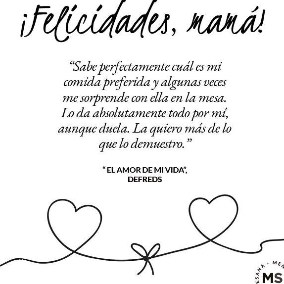 Razones por las que amo a mi mamá